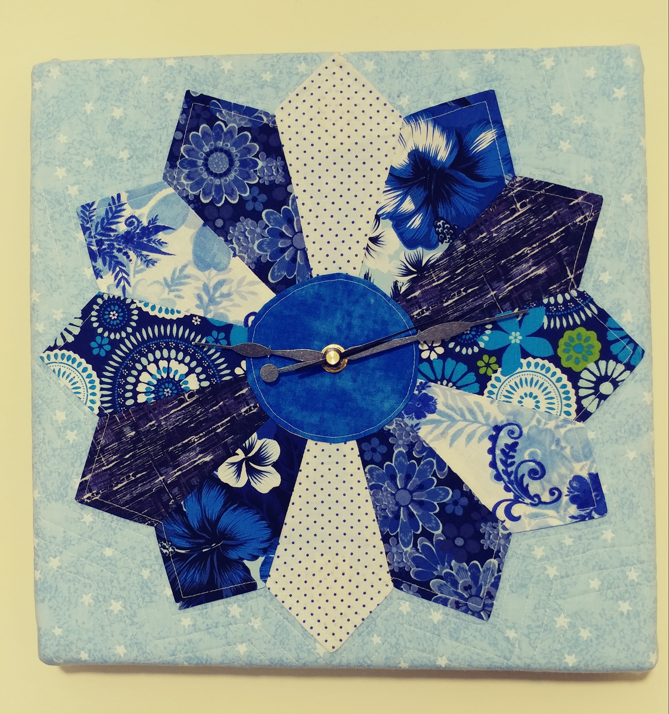 Dresden Plate Clock | I Am Milady